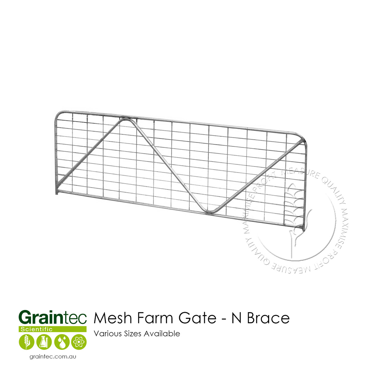 Mesh Farm Gate with N-Brace – Secure & Durable Stock Control | Graintec ...