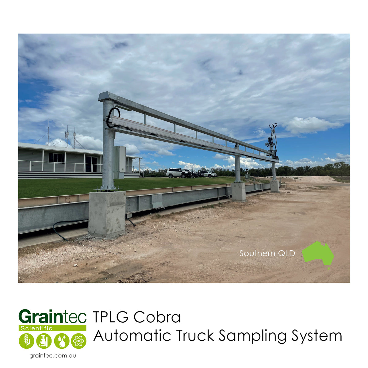 TPLG Cobra – ISO-Compliant Grain Truck Sampler with Motorised Rail ...