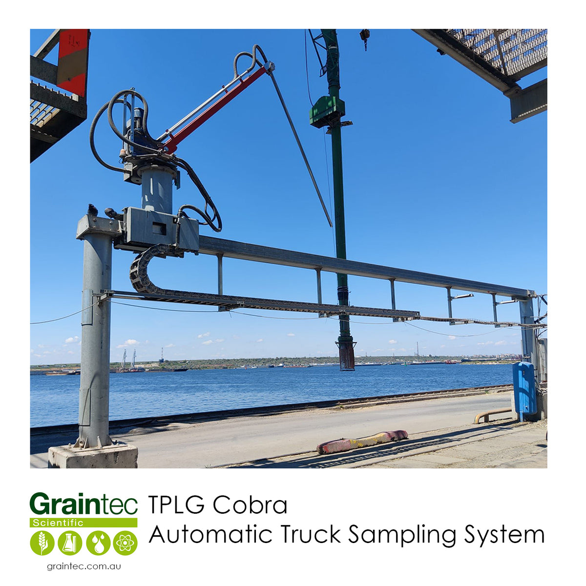TPLG Cobra – ISO-Compliant Grain Truck Sampler with Motorised Rail ...