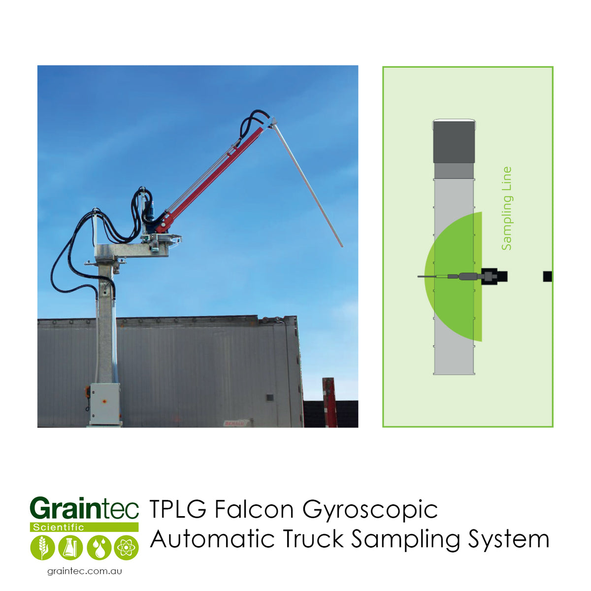 TPLG Falcon Gyroscopic – High-Coverage Core Grain Sampler with VFD ...