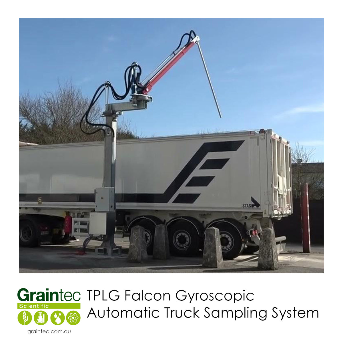 TPLG Falcon Gyroscopic – High-Coverage Core Grain Sampler with VFD ...