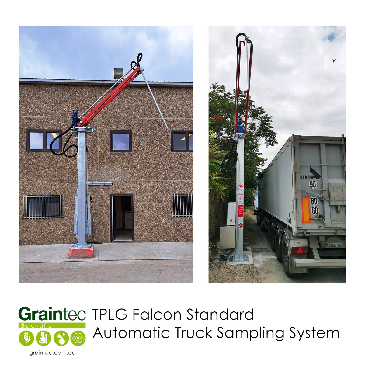 TPLG Falcon Standard – Mast-Mounted Grain Sampler for Fast, Precise ...
