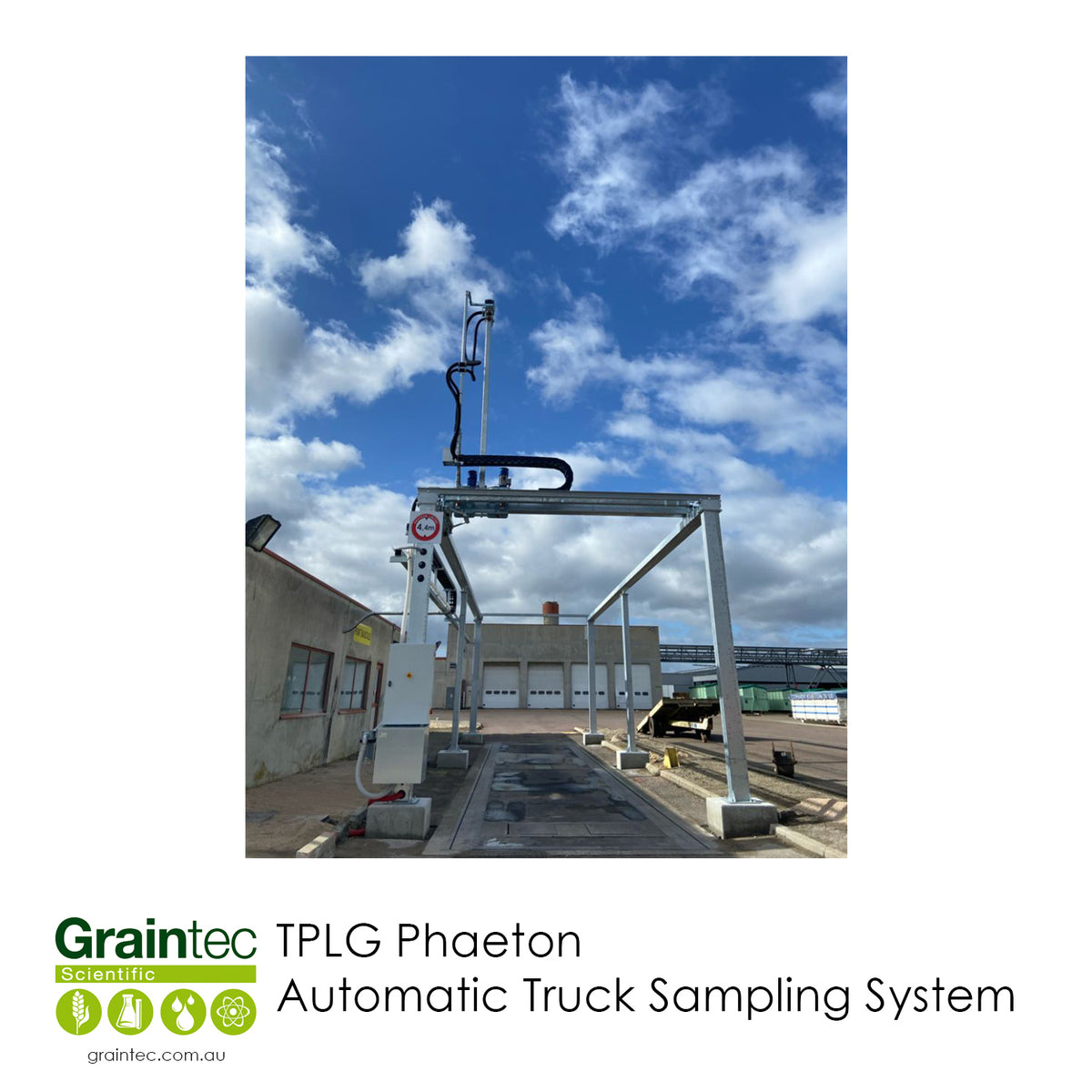 TPLG Phaeton – High-Speed Vertical Core Grain Sampler for Bulk Trucks ...
