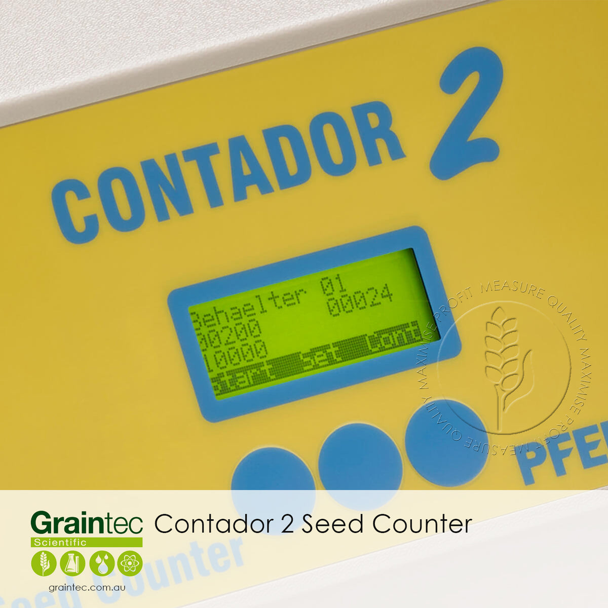 Pfeuffer Contador 2 Seed Counter – Fast & Accurate Seed Counting for ...