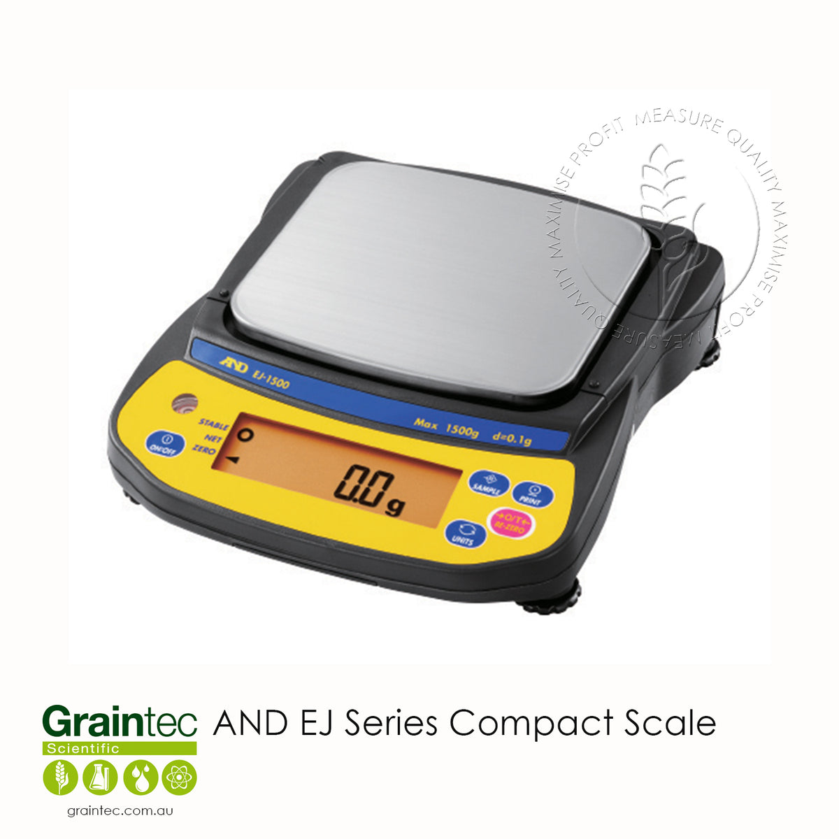 Compact and Versatile AND EJ Compact Scale for Precise Weighing ...
