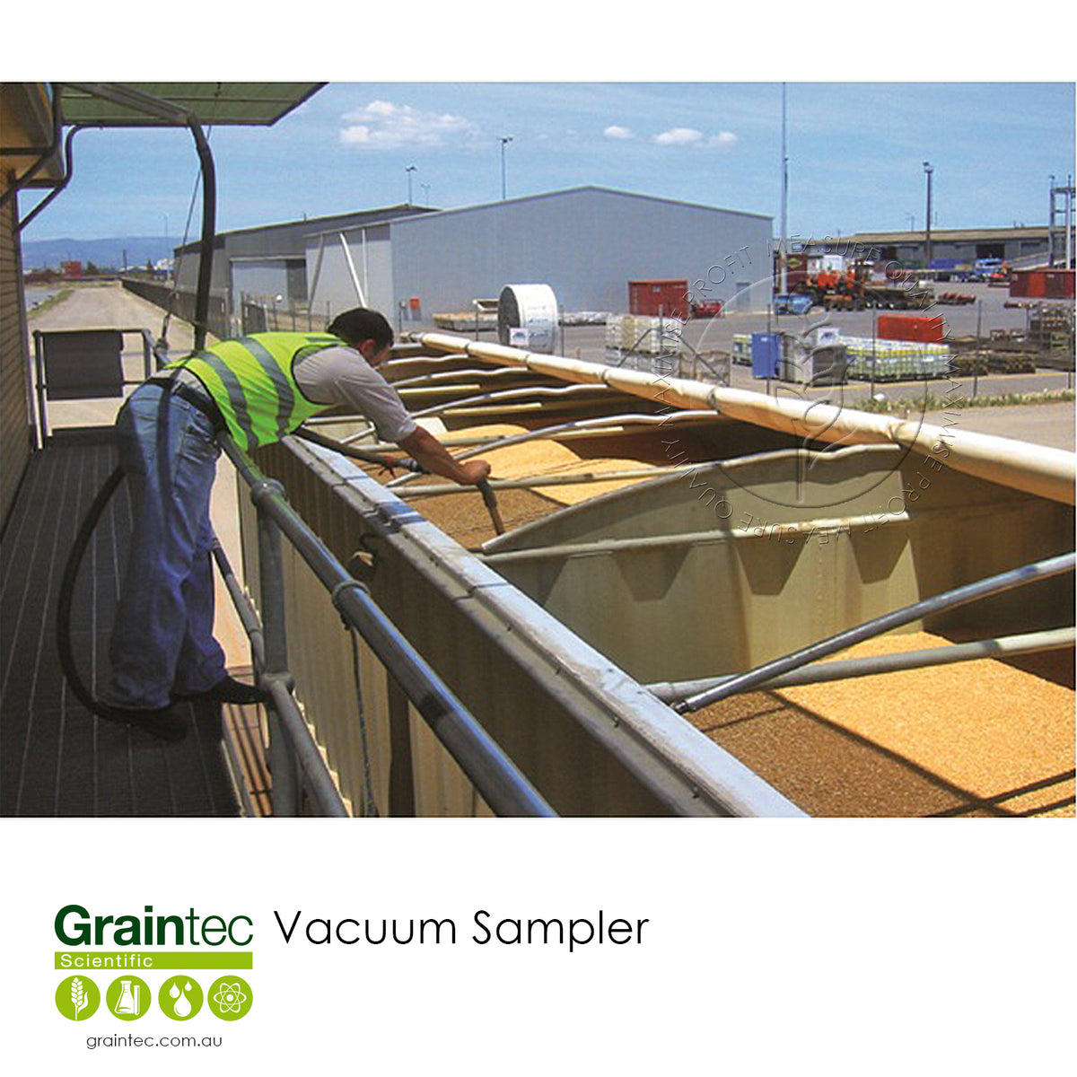 Graintec Vacuum Sampler – Efficient Grain Sampling with 2m Probe ...