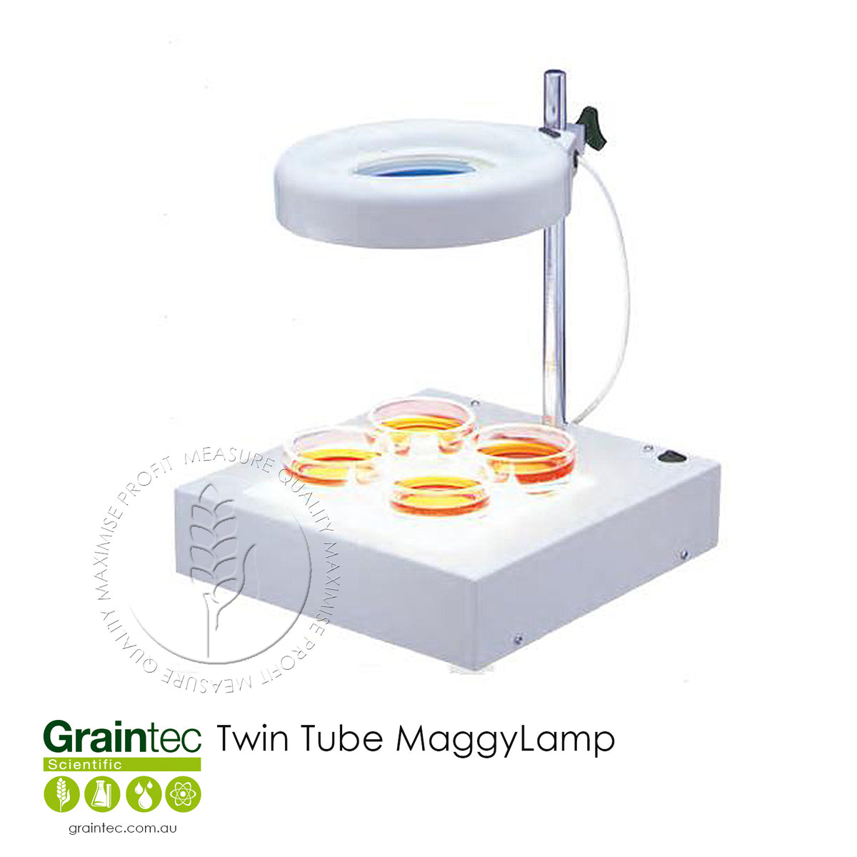 Twin Tube MaggyLamp | Advanced Tool for Grain Inspection and Quality ...