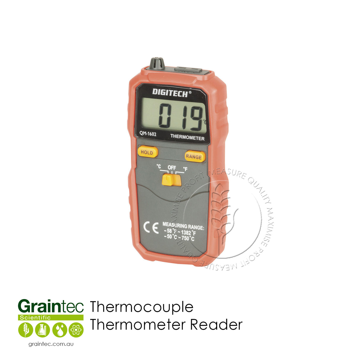 Thermocouple Thermometer Reader - Accurate Temperature Measurements ...